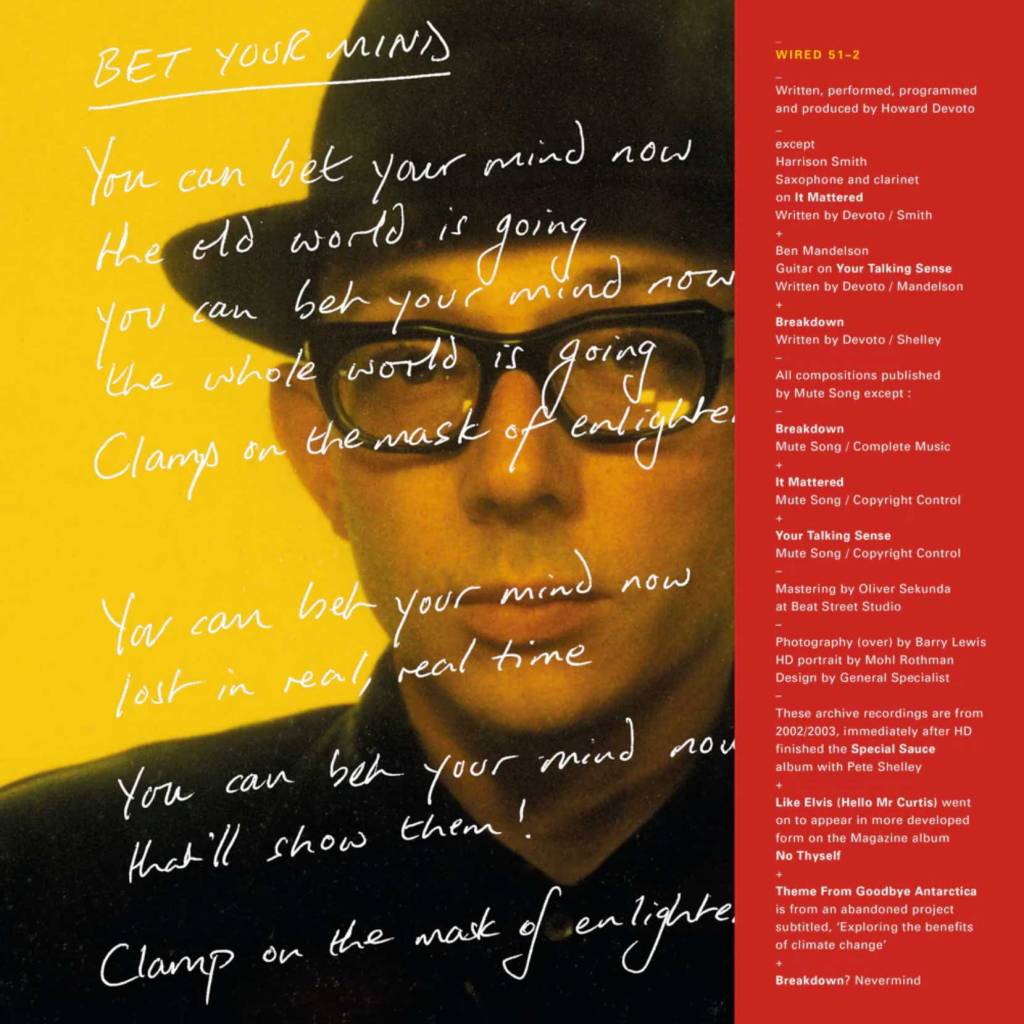 The Surprising Return Of Howard Devoto Is Imminent With Revised ...